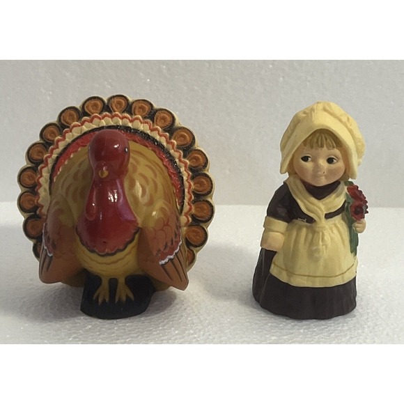 Hallmark | Holiday | Hallmark 978 Merry Miniatures Thanksgiving Vintage ...